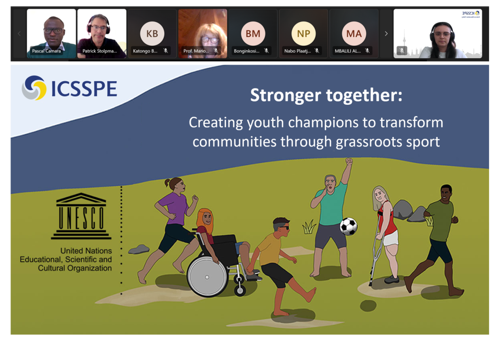 ICSSPE launches UNESCO co-funded project “Stronger Together: Creating youth champions to ...